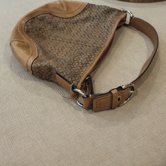 Coach | Bags | Coach Tan Logo Bag | Poshmark